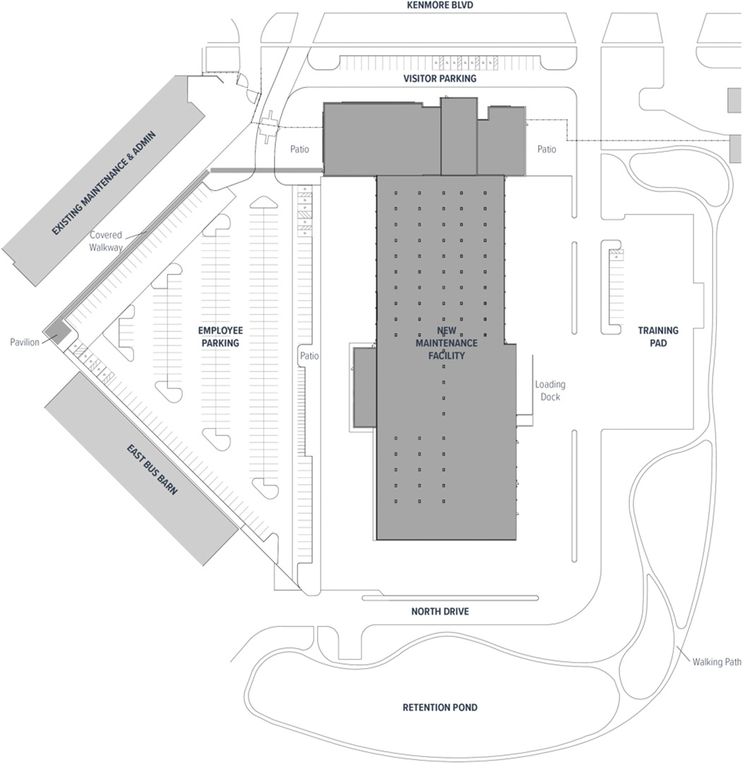 Akron Metro New Maintenance Facility | Akron, Ohio | Bowen