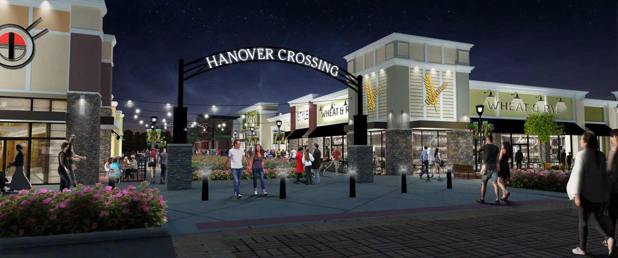 Retail Architecture | Hanover Crossing | Hanover, Massachusetts | Bowen