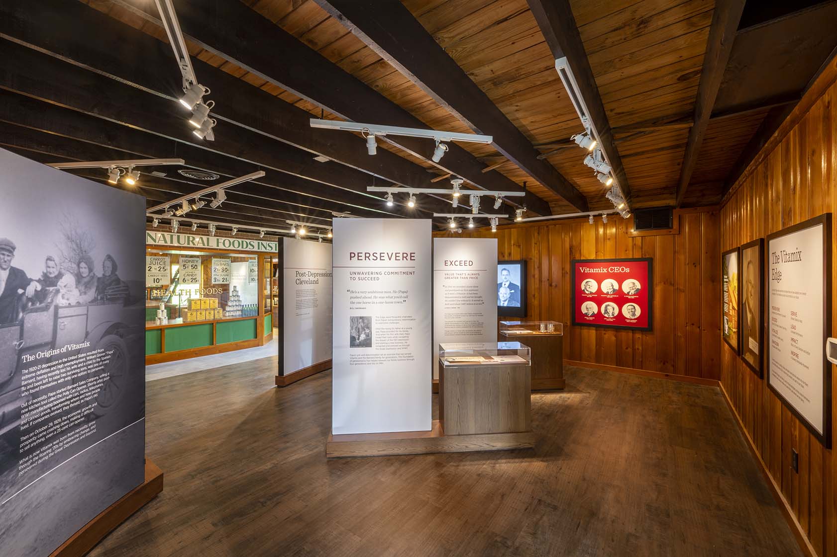 Vitamix Corporate Museum + Event Space Design | North Olmsted, Ohio | Bowen